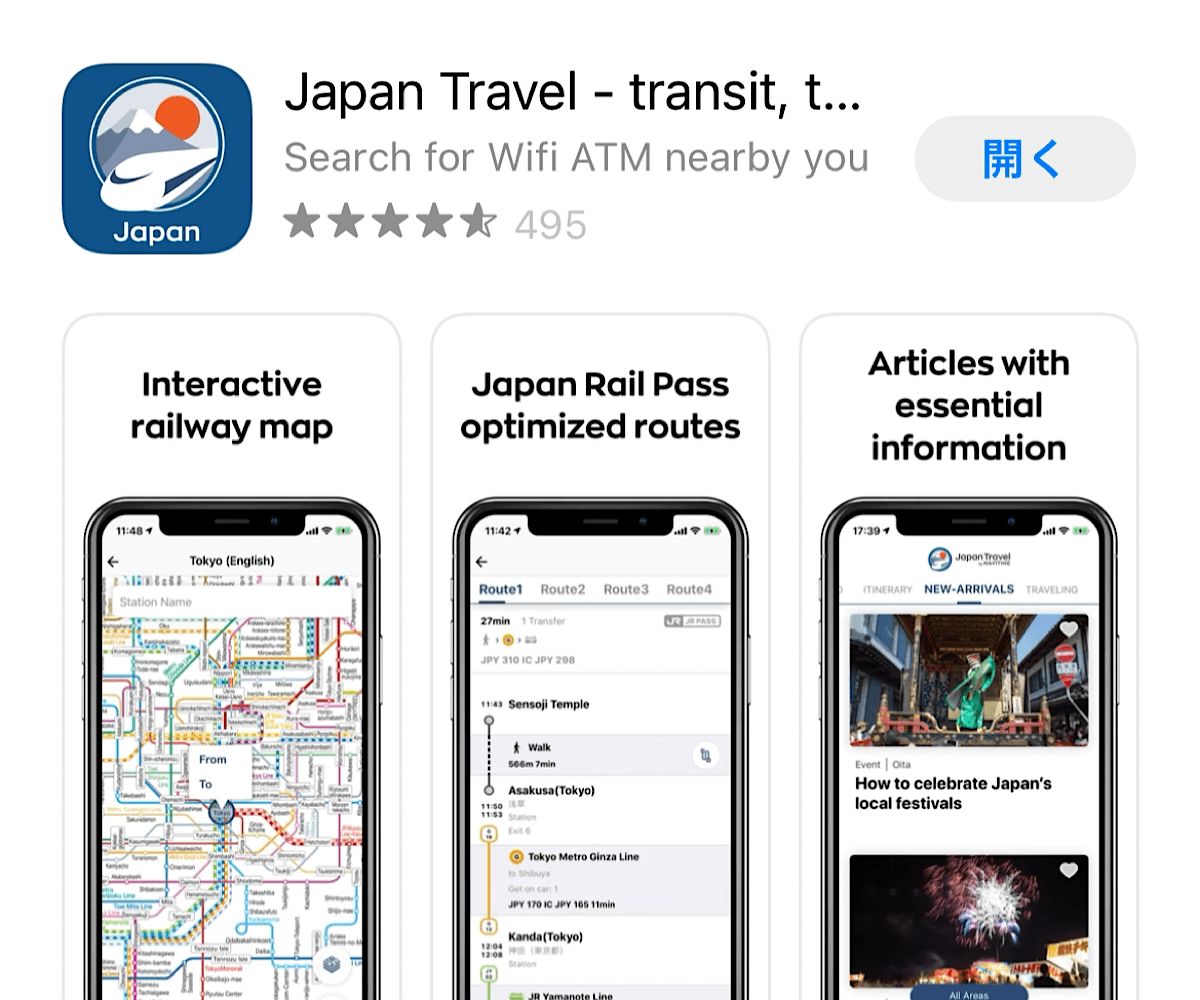 Useful Apps for your time in Japan