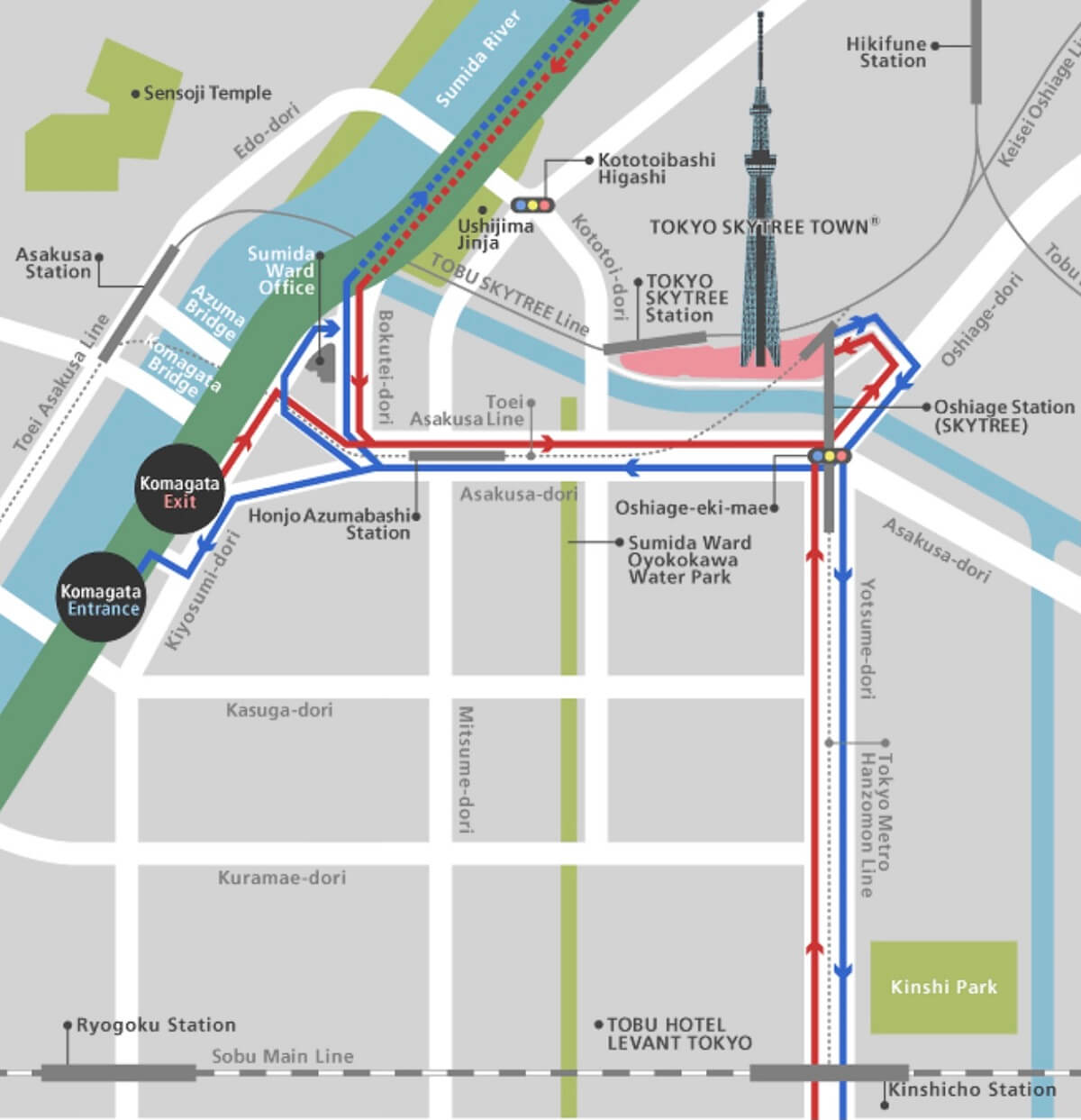 True Features of Tokyo Skytree