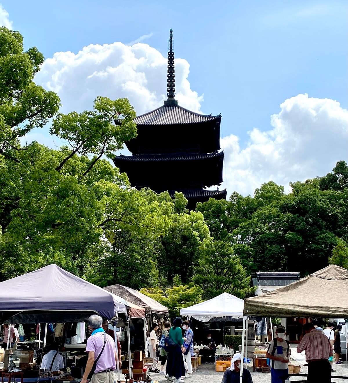 Treasure Hunting at Flea Markets in Kyoto!