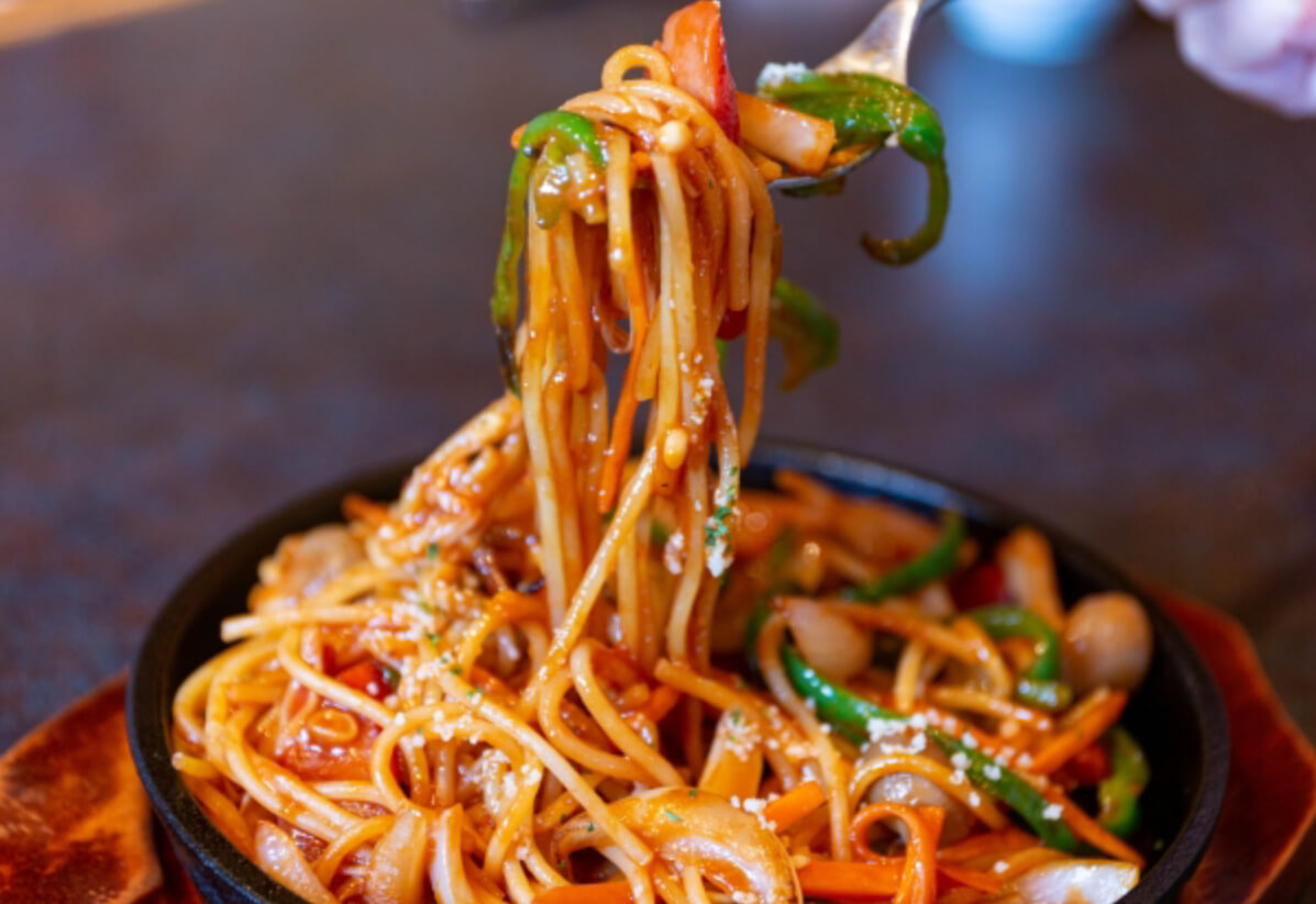 Spaghetti Napolitan, a Japanese Pasta Dish