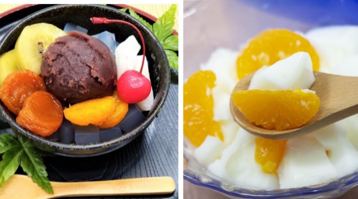 Cooling down with some Japanese desserts for summer