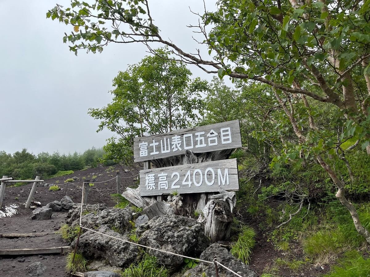 Climbing Mt. Fuji -Fujinomiya route-