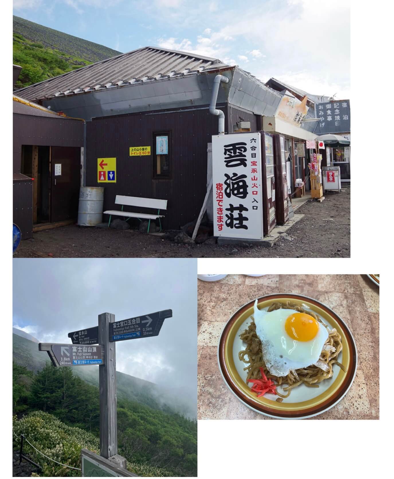 Climbing Mt. Fuji -Fujinomiya route-
