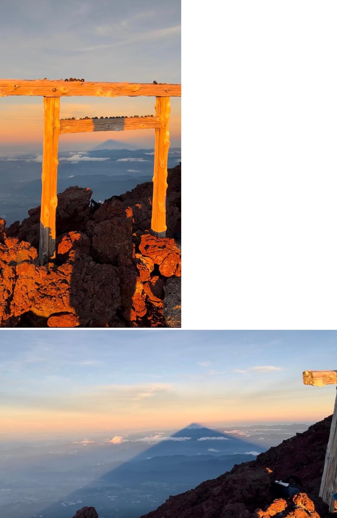 Climbing Mt. Fuji -Fujinomiya route-