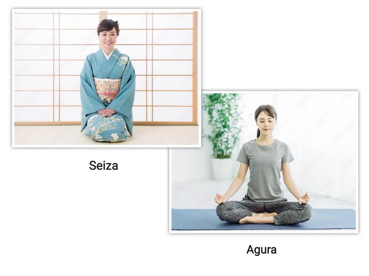 Japanese Lifestyle ― Sitting on the Floor